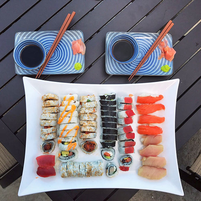 Homemade sushi that puts delivery apps to shame. The kind of spread that turns your patio into Tokyo's finest dining.