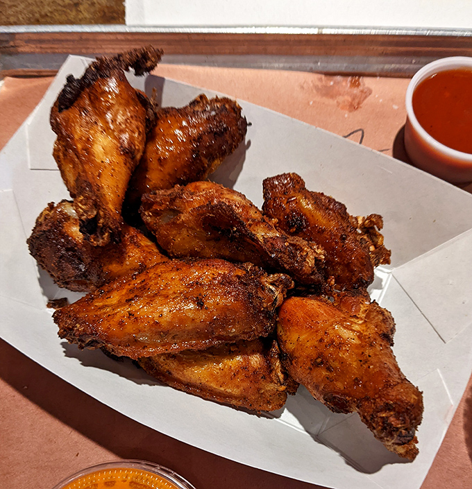These wings aren't just smoked; they're transformed. Whoever said chicken was boring clearly never encountered this flavor-packed squadron.