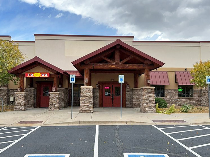 Captain Hook's rustic lodge exterior hides a seafood treasure more valuable than any pirate's bounty.