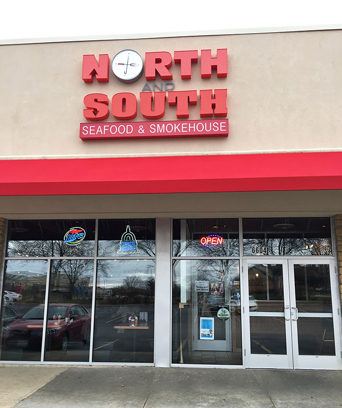 North and South storefront: Don't let the modest strip mall exterior fool you&mdash;inside lurks seafood that would make coastal snobs weep with joy.