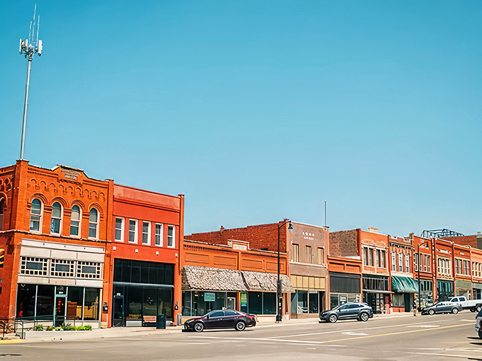 Perry's historic downtown looks like it was plucked from a 1950s postcard &ndash; complete with classic American optimism.