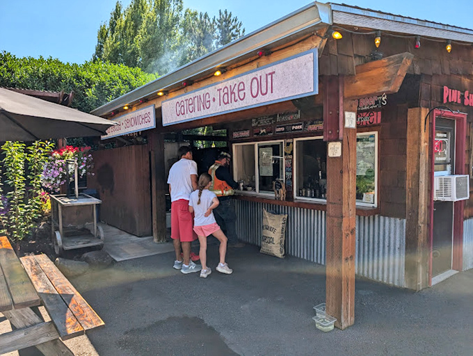 Pine Shed's food trailer proves great barbecue doesn't need fancy digs - just wood, fire, and someone who knows what they're doing.