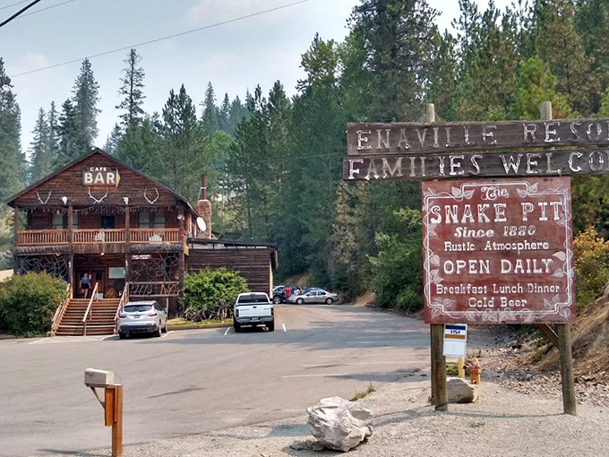 The Snake Pit looks like it belongs in a Western movie, serving steaks that would make even the toughest outlaw weep with joy.