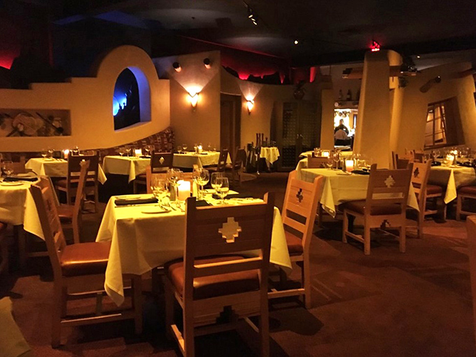 The soft lighting and earthy tones at Cactus Creek set the stage for beef so tender it practically surrenders to your knife.