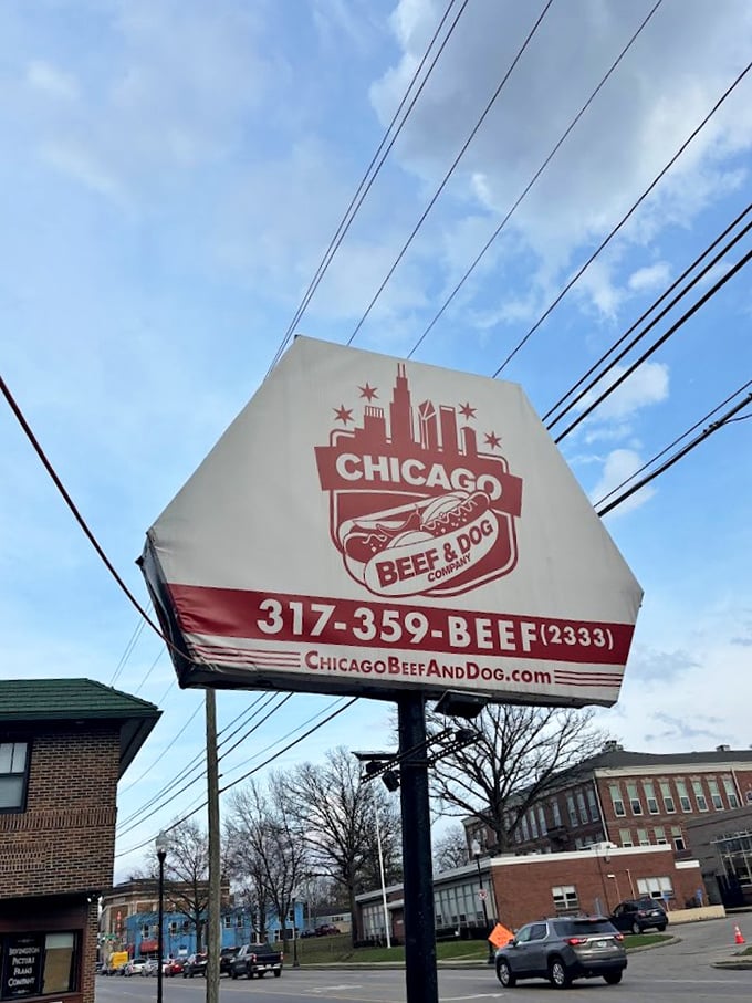 Hoosiers need not make the trek to Chicago when this local treasure faithfully recreates those iconic loaded dogs right here at home.