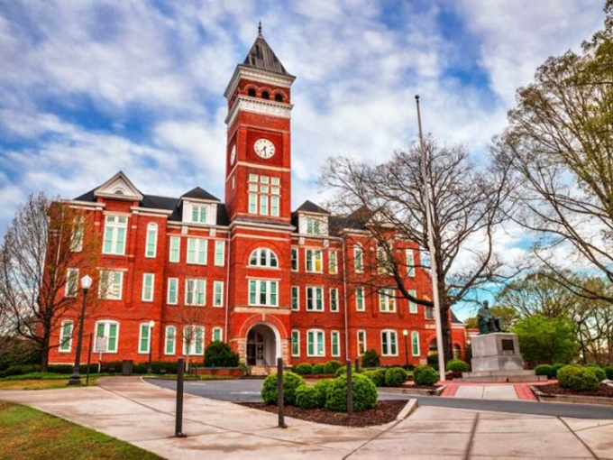 Clemson's historic buildings make even philosophy majors pause their existential questions to appreciate good architecture.