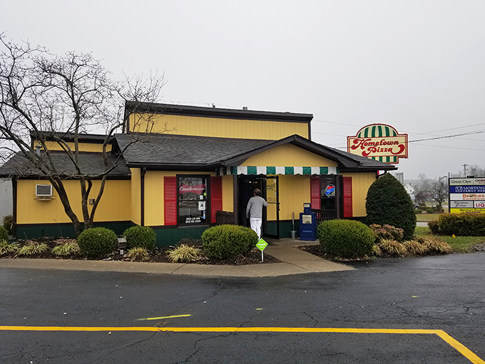 Hometown Pizza: Where little league teams celebrate victories and first dates become anniversaries. The pizza equivalent of a warm hug.
