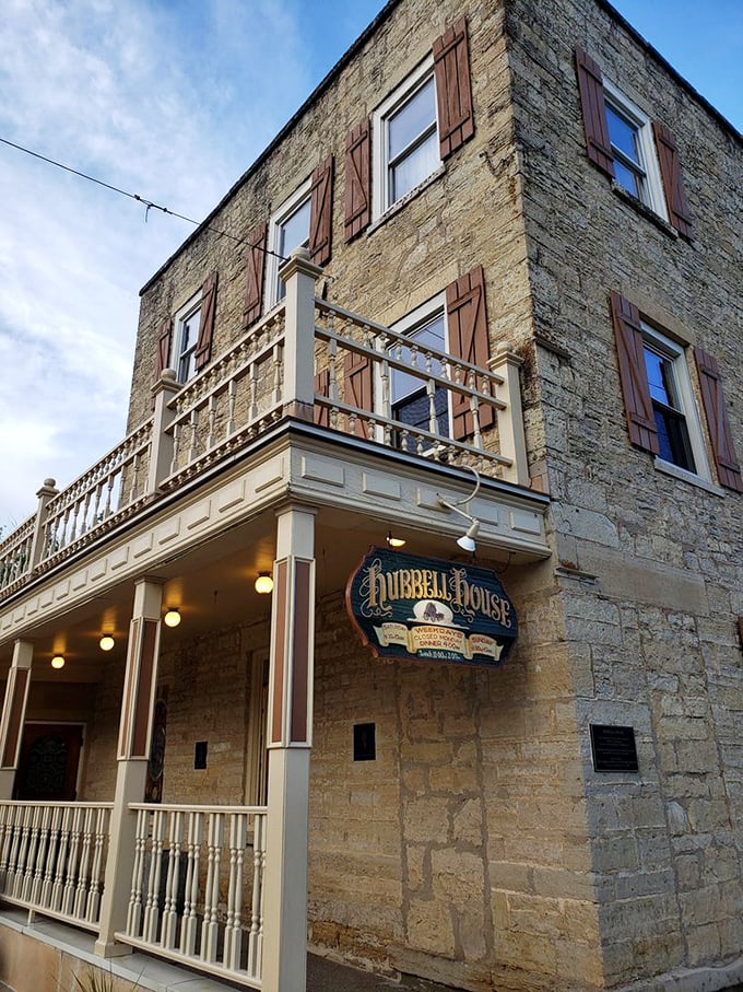 This limestone beauty has welcomed hungry travelers since stagecoach days. Some things, like perfect steaks, never go out of style.