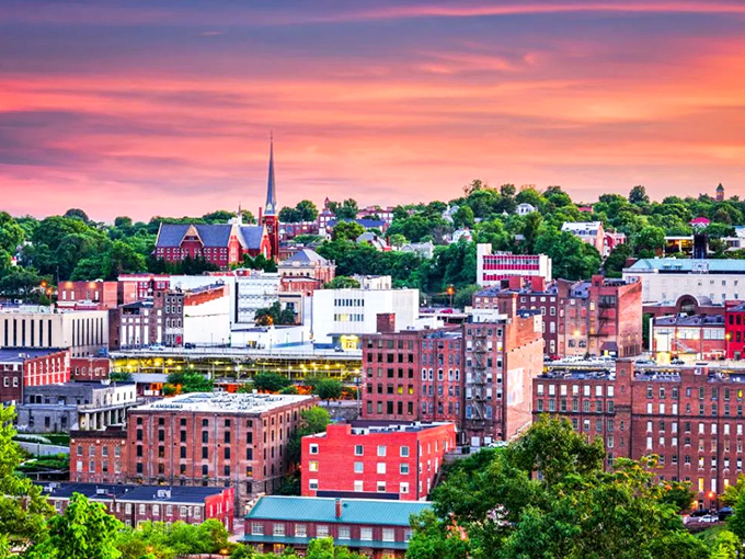 The historic buildings in Lynchburg stand proud, as if to say, "We've seen trends come and go, and we're still here looking fabulous."