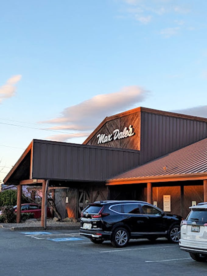 When a steakhouse looks like a cozy cabin retreat, your taste buds know they're in for wilderness-worthy beef.