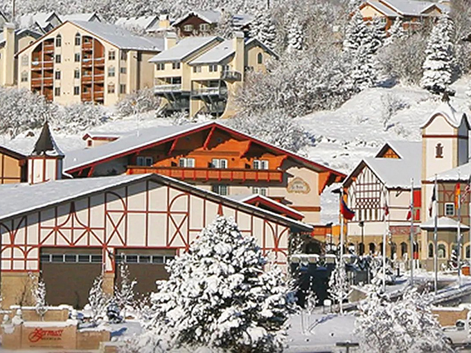 The Alpine-style buildings of Midway look like they were airlifted straight from Switzerland and gently placed in Utah's backyard.
