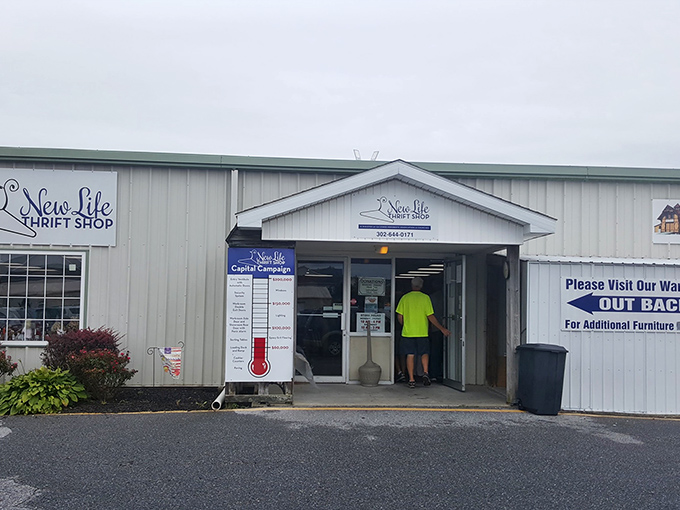 The thermometer outside tracks donations, but the real heat is inside&mdash;where beach town treasures await new homes at prices that'll make you smile.