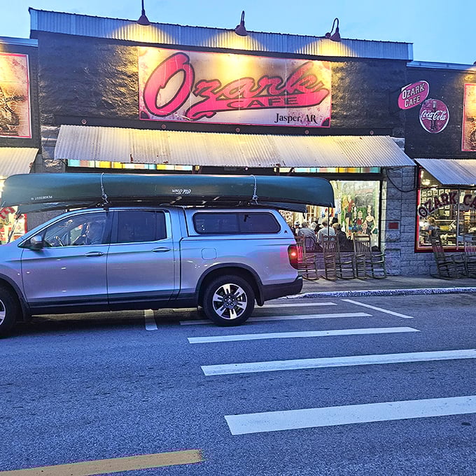 The vintage signage isn't retro by design&mdash;it's authentic by longevity, just like the recipes that keep locals coming back.