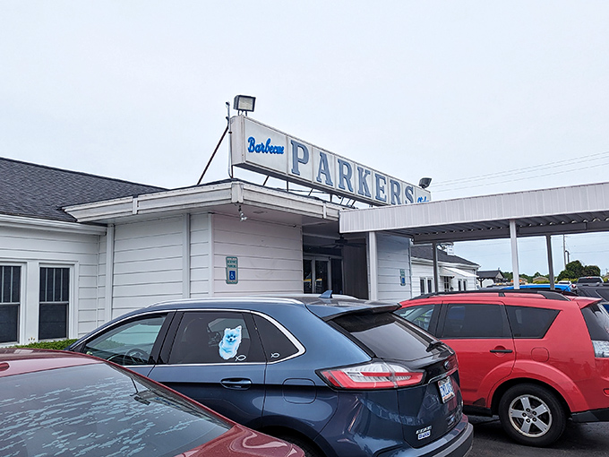 This isn't just a restaurant; it's a time machine to when smiling servers in paper hats delivered barbecue bliss.
