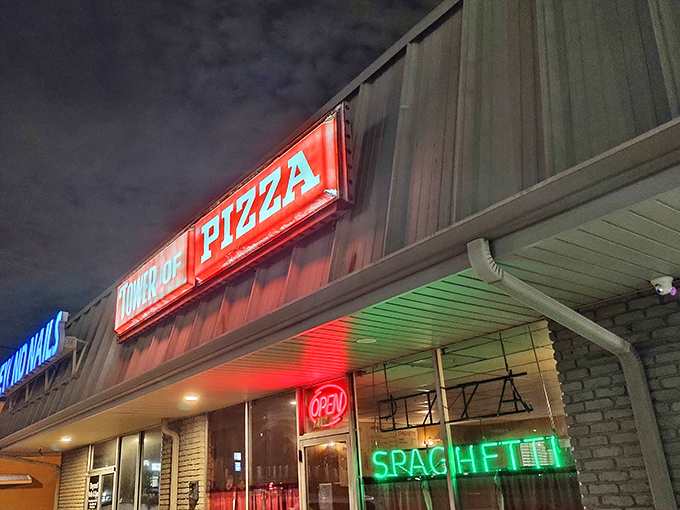 The spaghetti sign isn't just decoration &ndash; it's a promise that Italian-American classics are taken seriously here.