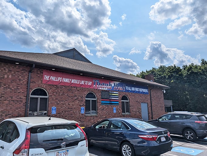 Town Spa Pizza: "That sign isn't just advertising—it's a beacon of hope in a world of mediocre pizza compromises."