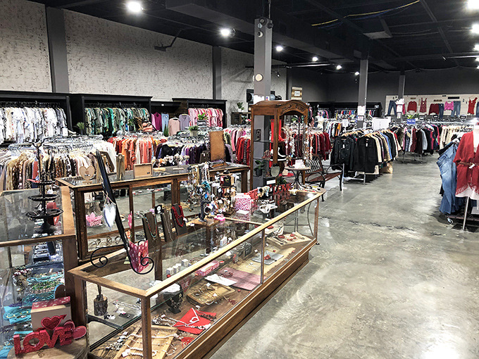 Inside Yours Truly, treasures await among thoughtfully arranged displays &ndash; proving thrift shopping can feel like a high-end experience.