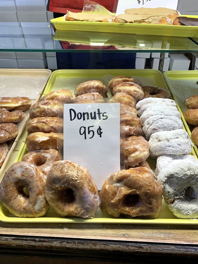 At less than a dollar each, these donuts deliver more happiness per penny than anything since the invention of bubble wrap.