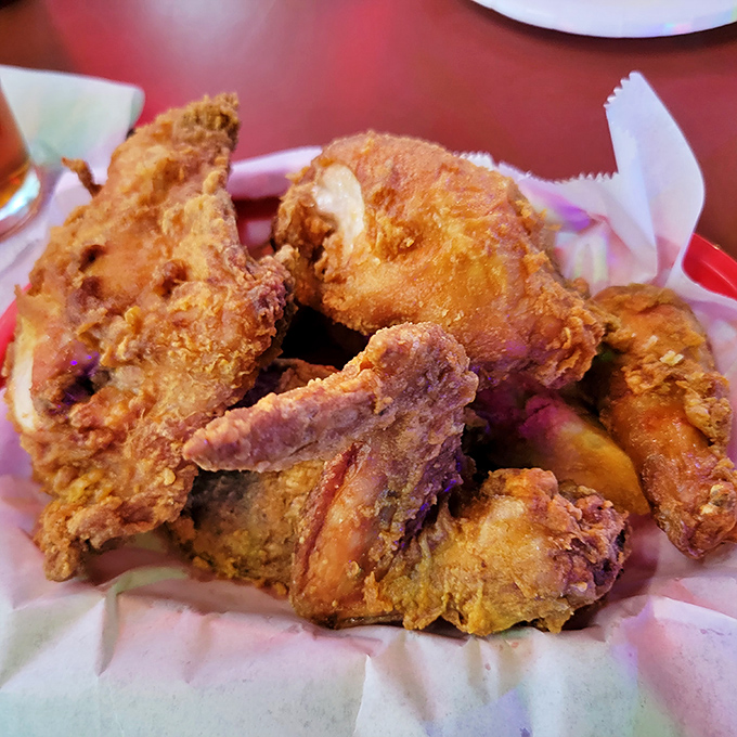 Each piece tells a story of decades-old recipes and cooking expertise. This chicken doesn't need Instagram filters&mdash;it's naturally photogenic.