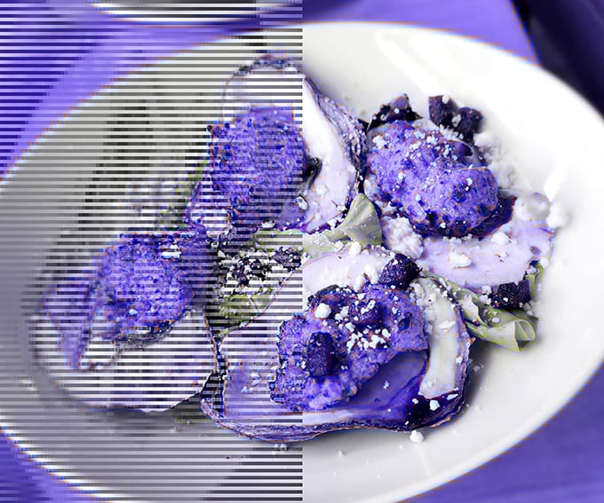 The future might be unclear, but my love for this oyster creation remains crystal clear.