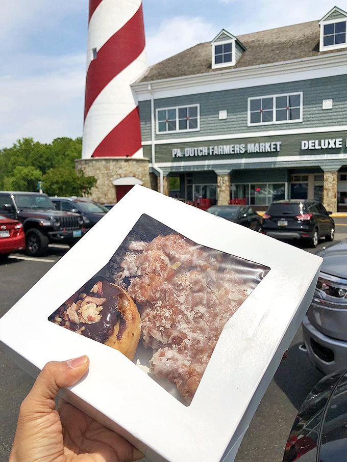 The ultimate test of willpower isn't climbing Everest&mdash;it's buying these donuts and actually making it to your destination before devouring them.