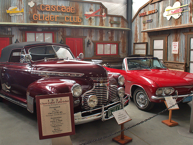 The "Main Street of America" display transports you to a bygone era when cars weren't just transportation&mdash;they were family members with names. 