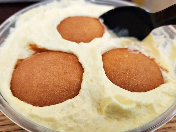 Banana pudding that strikes the perfect balance between childhood memory and grown-up indulgence, with vanilla wafers in their rightful place.