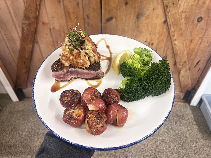 This blackened yellowfin with its vibrant topping proves that sometimes the most memorable meals come on the simplest plates.