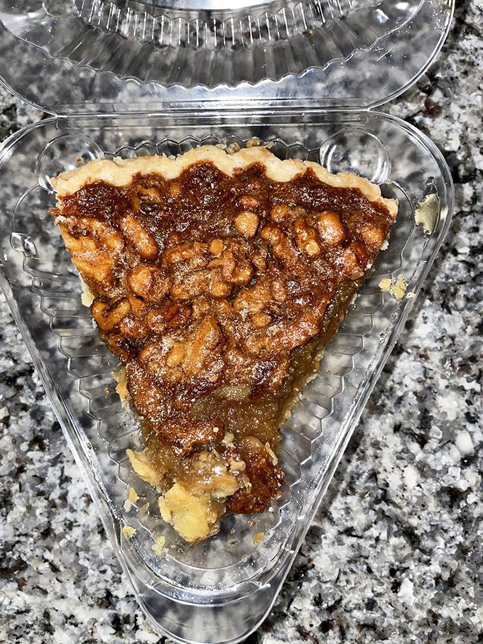 Bourbon walnut pie&mdash;where Southern charm meets nutty indulgence. The glistening filling promises a flavor explosion that'll make your knees buckle.
