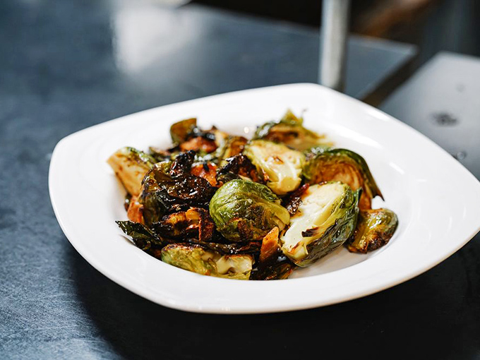 Brussels sprouts so caramelized and delicious they could convert even the most dedicated vegetable skeptic. This is how you turn childhood trauma into adult pleasure.
