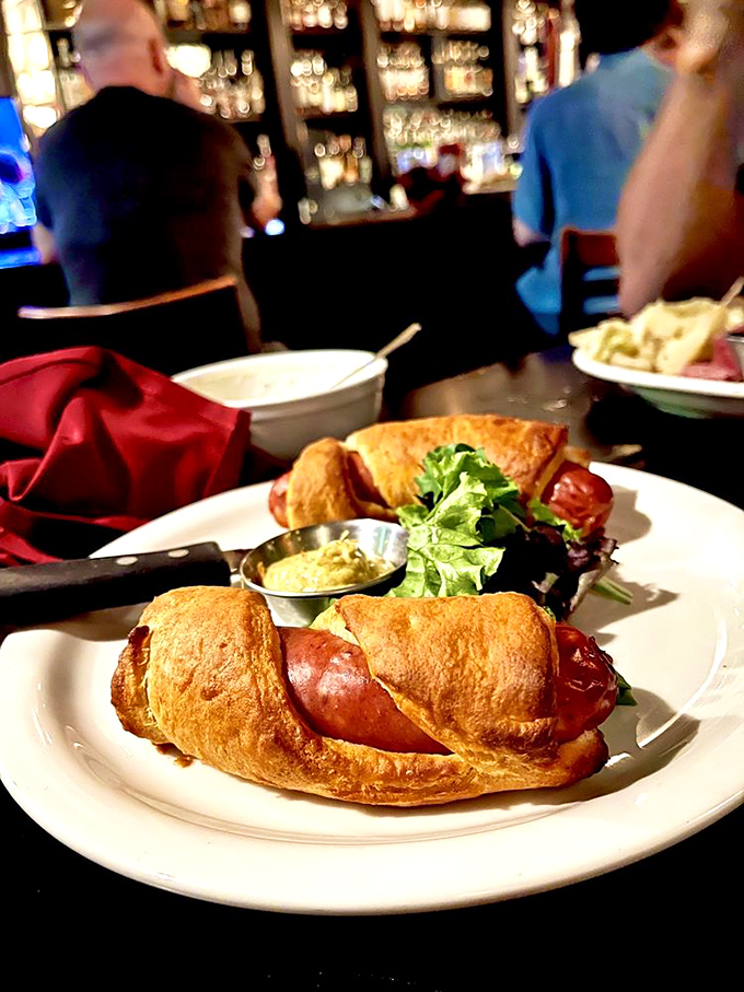 Sausage wrapped in golden pastry &ndash; proof that the Irish and pigs-in-blankets had a delicious culinary summit meeting.