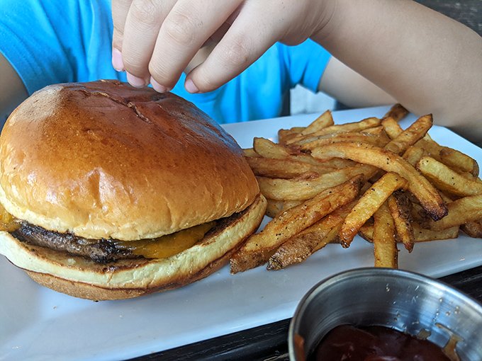 Those hand-cut fries aren't just a side&mdash;they're co-stars in a delicious production where every supporting actor deserves an award.