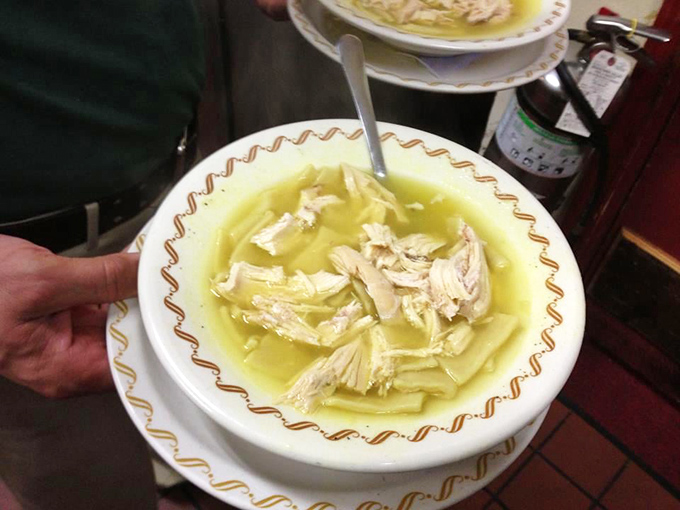 Chicken noodle soup that could make your grandmother nervous about her recipe's standing in the family hierarchy.