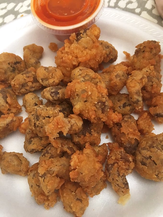Gizzards: the unsung heroes of Southern cuisine that separate the tourists from the true food adventurers.