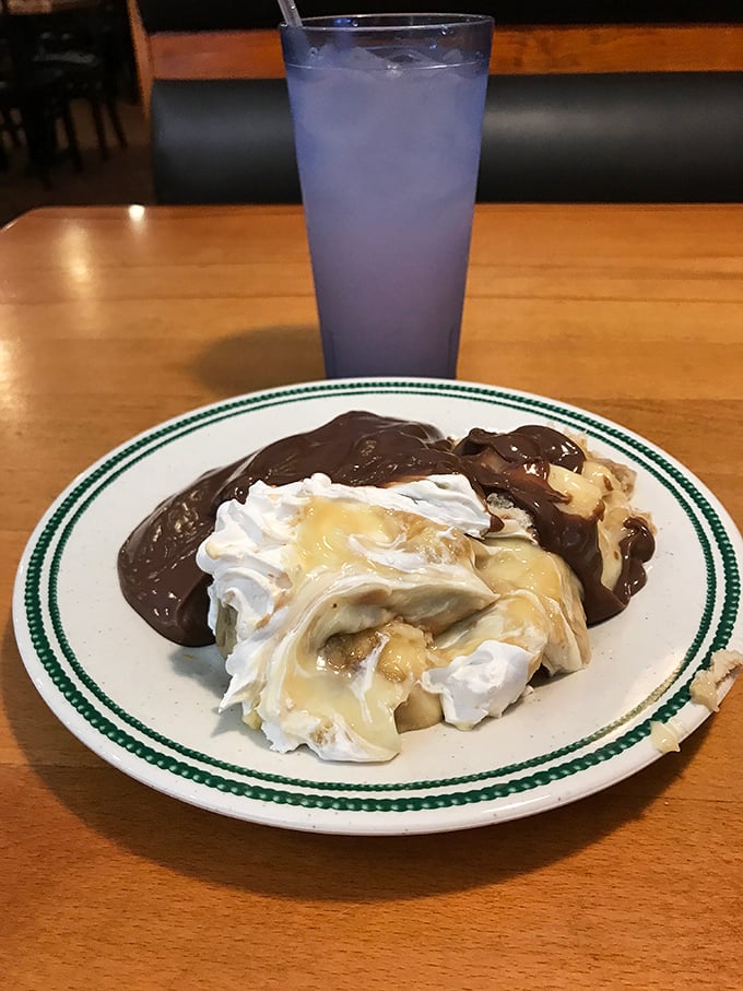 This chocolate pudding with whipped cream is what childhood dreams were made of, only now you don't need permission for seconds.