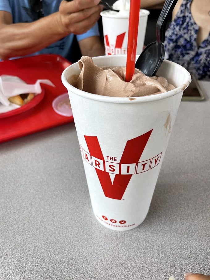 The chocolate shake isn't just a beverage&mdash;it's a creamy time machine that transports you back to when calories didn't count and joy was measured in sips.