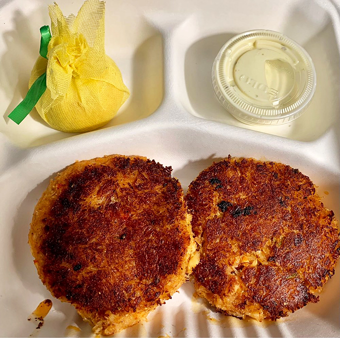 These crab cakes are what other crab cakes dream of becoming&mdash;golden-brown perfection with more crab than cake, served with a side of coastal bliss.
