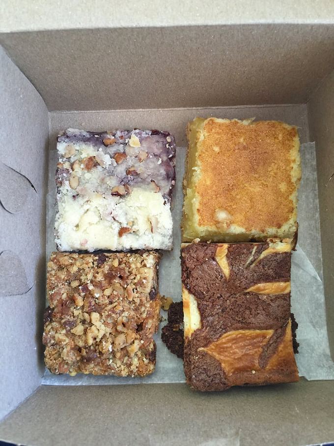 When you can't decide on just one flavor, Michele's dessert bars offer a United Nations of sweet diplomacy in a single box.