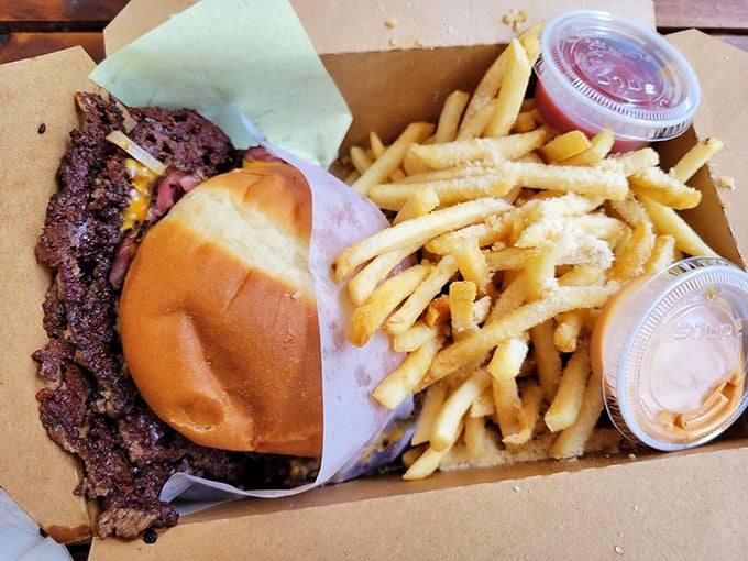 The Double Pastrami Thor doesn't just satisfy hunger&mdash;it obliterates it. Paired with those loaded fries, it's a meal that demands both respect and a nap afterward.