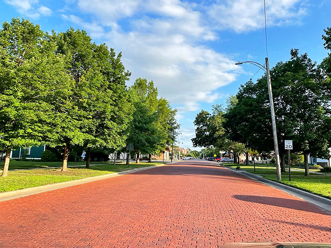 Lindsborg's brick-paved streets aren't just Instagram fodder&mdash;they're a walking tour through living history where every storefront tells a Swedish-American story.
