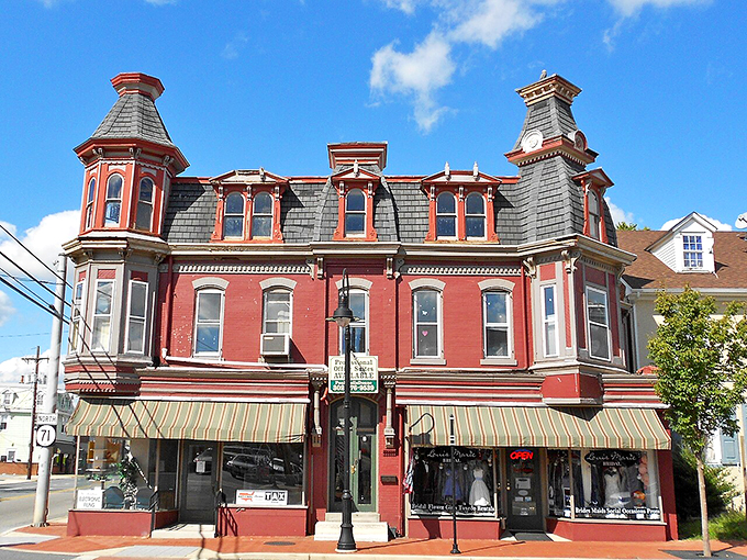This Victorian architectural masterpiece stands as testament to Middletown's prosperous past. The kind of building that makes you say, "They don't make 'em like that anymore."