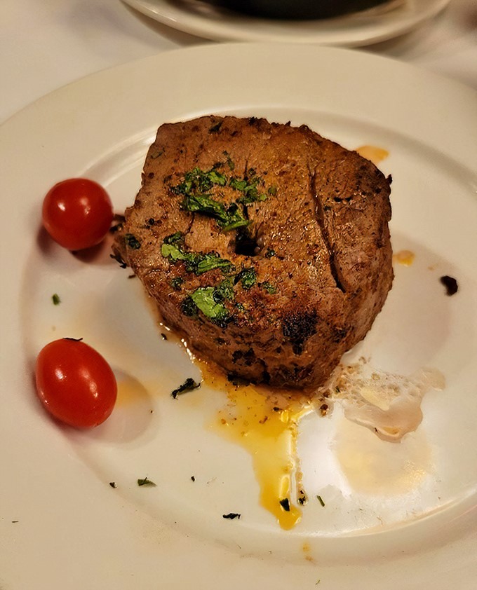 This filet mignon doesn't need a passport to travel to flavor country&mdash;just a fork, knife, and your undivided attention for the next fifteen minutes.