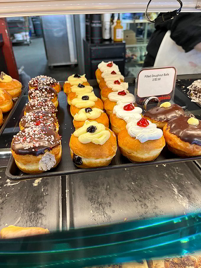 These filled doughnuts aren't just breakfast &ndash; they're tiny edible treasure chests with cream centers worth getting out of bed for.