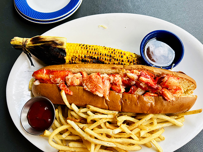 A salad that answers the eternal question: "Can healthy food be exciting?" With lobster, bacon, and blue cheese, the answer is a resounding yes!