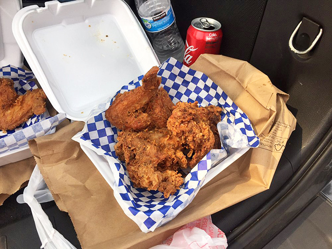 Car dining at its finest &ndash; when chicken is this good, your vehicle becomes the most exclusive restaurant in town.