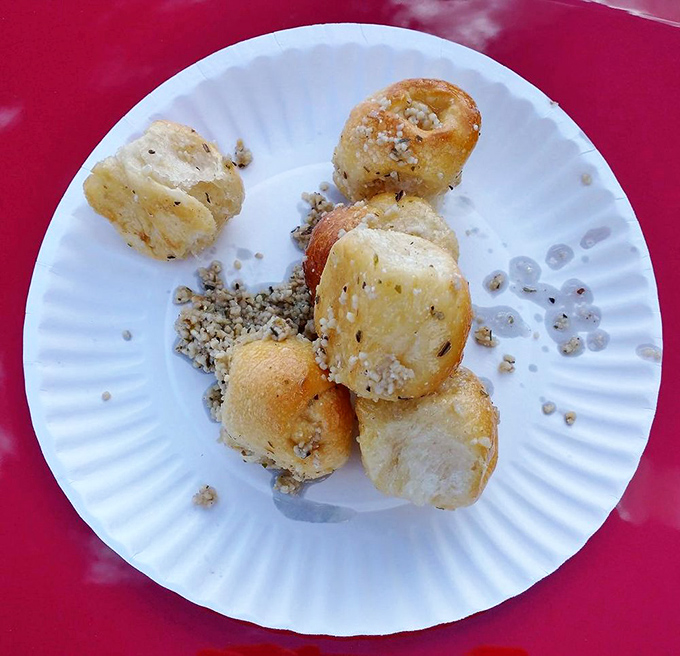 Garlic rolls that could make a vampire reconsider their life choices. Worth every moment of the garlic breath that follows.