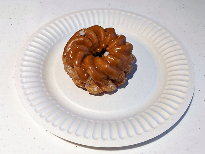 The glazed cruller&mdash;a delicate spiral of pastry perfection that somehow manages to be both substantial and ethereal.
