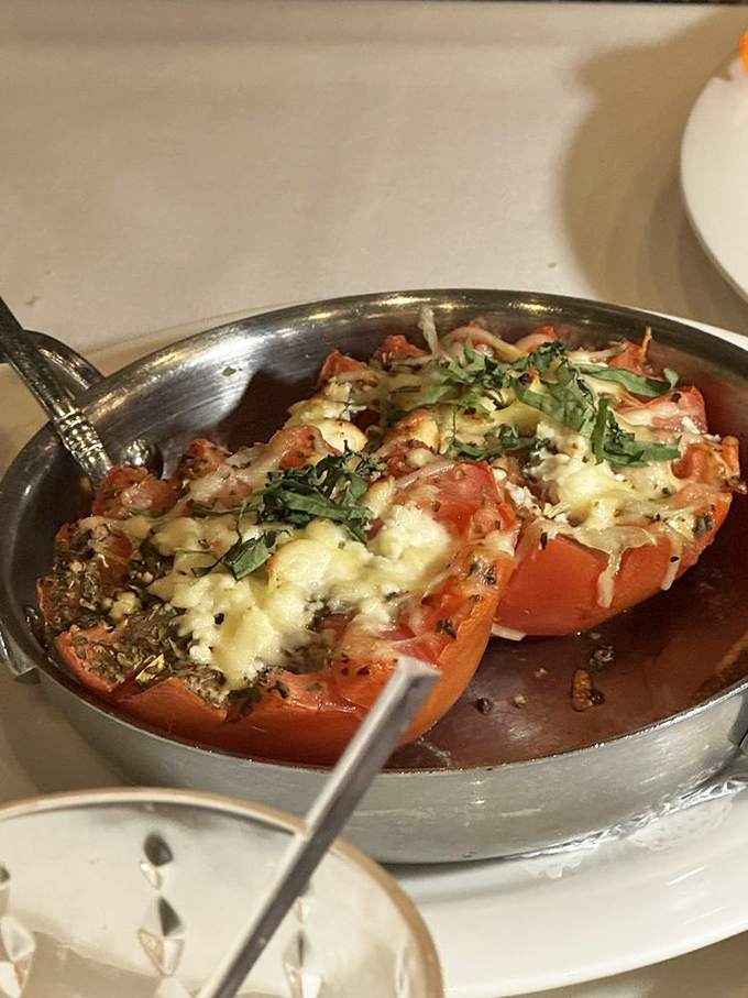 These roasted tomatoes aren't just a side dish&mdash;they're a revelation. Herbs and melted cheese transform the humble tomato into something extraordinary.