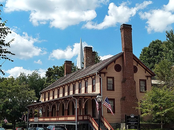 The Chester Inn stands as elegant today as when three U.S. presidents rested their presidential heads under its roof.