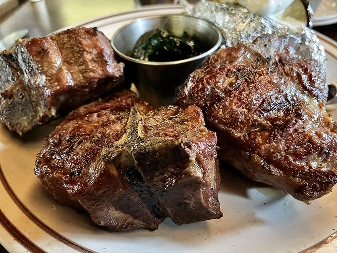 These lamb chops aren't just cooked&mdash;they're transformed by oak fire into something that would make vegetarians question their life choices.